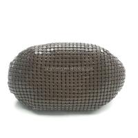 China Factory Custom Vintage Metal Mesh Coin Purse Kiss Lock Clasp Buckle Coin Purse, Buckle Coin Purse Aluminum Metal Mesh Pouch for sale