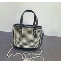 China Factory Wholesale Rhinestone Bling Covered and Stud Belted Hobo Handbag, Rhinestone Handbag Bling Purse Sparkles Crystals for sale