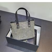 China Factory Wholesale Rhinestone Bling Covered and Stud Belted Hobo Handbag, Rhinestone Handbag Bling Purse Sparkles Crystals for sale