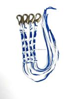 China Factory Custom Judaism Tzitzits Set, Israel Tzitzit Tassel Tzitzyiot Israeli Jewish Clothing Accessory Macrame Tassel Tzitziot for sale