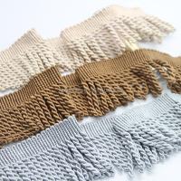 China Factory Wholesale Hebrew Israelite Fringes,Bullion Fringe Tassels,Curtain Fringes Bullion Fringe Trim with Ribbon,Fabric Trims for sale