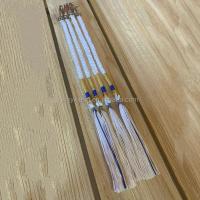 China Factory Custom Twisted Tassels,Cotton Hebrew fringe Messianic,100% Cotton Handmade Jewish Tzitziyot Tzitzis Tassel for sale