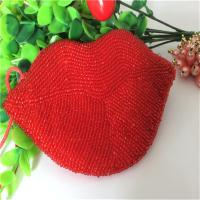 China Factory direct sales of new fashion bead embroidered wallet card bag passport cover beaded purse   handbag  card bag04 for sale