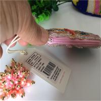 China Factory direct sales of new fashion bead embroidered wallet card bag passport cover beaded purse   handbag  card bag07 for sale