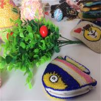China Factory direct sales of new fashion bead embroidered wallet card bag passport cover beaded purse   handbag  card bag08 for sale