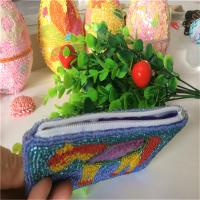 China Factory direct sales of new fashion bead embroidered wallet card bag passport cover beaded purse   handbag  card bag08 for sale