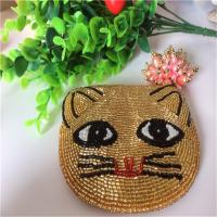China Factory direct sales of new fashion bead embroidered wallet card bag passport cover beaded purse   handbag  card bag10 for sale