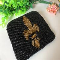 China Factory direct sales of new fashion bead embroidered wallet card bag passport cover beaded purse   handbag  card bag12 for sale