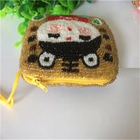 China Factory direct sales of new fashion bead embroidered wallet card bag passport cover beaded purse   handbag  card bag13 for sale