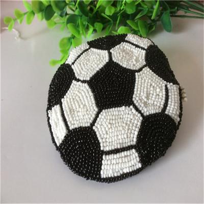 China Factory direct sales of new fashion bead embroidered wallet card bag passport cover beaded purse   handbag  card bag15 for sale