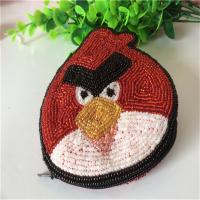 China Factory direct sales of new fashion bead embroidered wallet card bag passport cover beaded purse   handbag  card bag15 for sale