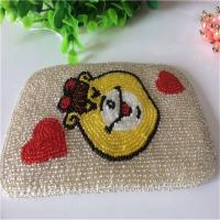 China Factory direct sales of new fashion bead embroidered wallet card bag passport cover beaded purse   handbag  card bag17 for sale