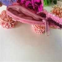 China Factory direct sales of new fashion bead embroidered wallet card bag passport cover beaded purse   handbag  card bag20 for sale