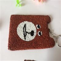 China Factory direct sales of new fashion bead embroidered wallet card bag passport cover beaded purse   handbag  card bag20 for sale