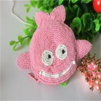 China Factory direct sales of new fashion bead embroidered wallet card bag passport cover beaded purse   handbag  card bag21 for sale