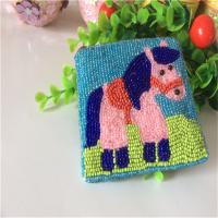 China Factory direct sales of new fashion bead embroidered wallet card bag passport cover beaded purse   handbag  card bag23 for sale