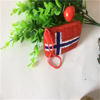 China Factory direct sales of new fashion bead embroidered wallet card bag passport cover beaded purse   handbag  card bag24 for sale