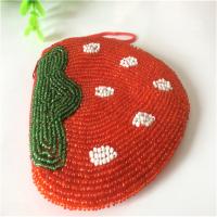 China Factory direct sales of new fashion bead embroidered wallet card bag passport cover beaded purse   handbag  card bag27 for sale