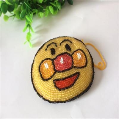 China Factory direct sales of new fashion bead embroidered wallet card bag passport cover beaded purse   handbag  card bag28 for sale