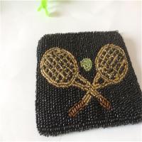 China Factory direct sales of new fashion bead embroidered wallet card bag passport cover beaded purse   handbag  card bag28 for sale