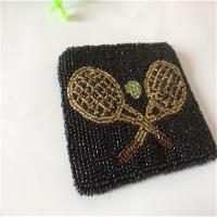 China Factory direct sales of new fashion bead embroidered wallet card bag passport cover beaded purse   handbag  card bag28 for sale