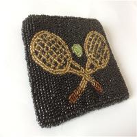 China Factory direct sales of new fashion bead embroidered wallet card bag passport cover beaded purse   handbag  card bag28 for sale