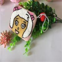 China Factory direct sales of new fashion bead embroidered wallet card bag passport cover beaded purse   handbag  card bag29 for sale