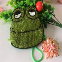 China Factory direct sales of new fashion bead embroidered wallet card bag passport cover beaded purse   handbag  card bag32 for sale