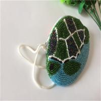 China Factory direct sales of new fashion bead embroidered wallet card bag passport cover beaded purse   handbag  card bag33 for sale