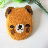 China Factory direct sales of new fashion bead embroidered wallet card bag passport cover beaded purse   handbag  card bag33 for sale
