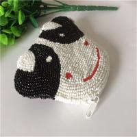 China Factory direct sales of new fashion bead embroidered wallet card bag passport cover beaded purse   handbag  card bag36 for sale