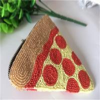 China Factory direct sales of new fashion bead embroidered wallet card bag passport cover beaded purse   handbag  card bag37 for sale