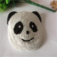 China Factory direct sales of new fashion bead embroidered wallet card bag passport cover beaded purse   handbag  card bag40 for sale