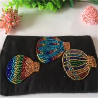 China Factory direct sales of new fashion bead embroidered wallet card bag passport cover beaded purse   handbag  card bag42 for sale