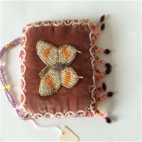 China Factory direct sales of new fashion bead embroidered wallet card bag passport cover beaded purse   handbag  card bag44 for sale