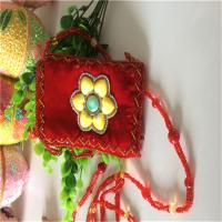 China Factory direct sales of new fashion bead embroidered wallet card bag passport cover beaded purse   handbag  card bag45 for sale