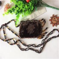 China Factory direct sales of new fashion bead embroidered wallet card bag passport cover beaded purse   handbag  card bag46 for sale