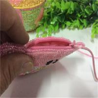 China Factory direct sales of new fashion bead embroidered wallet card bag passport cover beaded purse   handbag  card bag54 for sale