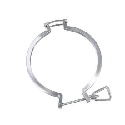 China Quick Lock Sanitary Butterfly Valve Clamp Pharmaceutical Machinery Spare Parts for sale