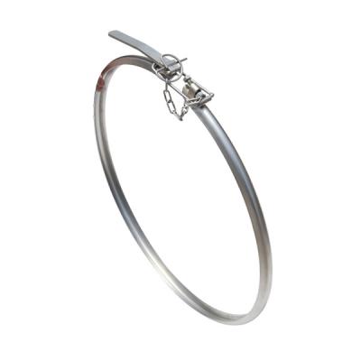 China Stainless Steel Bin Clamp SUS304 SUS316L Pharmaceutical Machinery Spare Parts for sale