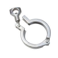China SUS304  SUS316L  Sanitary Pipe Clamp 1.0MPa Pharmaceutical Parts for sale