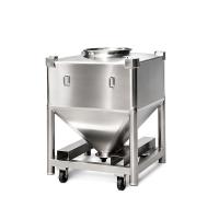 China Mobile Stainless Steel Lifting Mixing Hopper for sale
