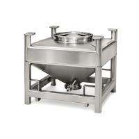 China High Efficiency Square Tablet Hoppers For Material Conveying And Storage for sale