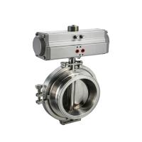 China Electric Powder Butterfly Valve For Material Conveying And Feeding Systems for sale