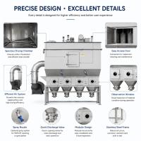 China Automated Horizontal Fluidized Bed Dryer Fbd Pharmaceutical Dryer 48kw for sale