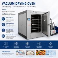 China 400mm Industrial Drying Equipment Low Temp Vacuum Drying Oven For Heat Sensitive Materials for sale