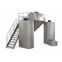 China Solid Dosage Pharmaceutical Powder Mixer 500L Cone Large Pharmacy Compounding Mixer for sale