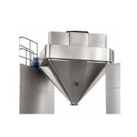 China Solid Dosage Pharmaceutical Powder Mixer 500L Cone Large Pharmacy Compounding Mixer for sale