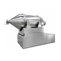 China Two Way Liquid Mixer Pharmaceutical 6000kg/Batch 2D Motion For Powder Materials for sale