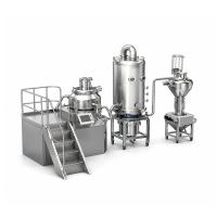 China Enclosed Conveyor Granulation Line Explosion Proof 15kg/Batch Granulation In Pharma for sale